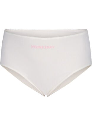 7-pack truse med vanlig midje - Lilla - Str. 40-64 - Zizzi