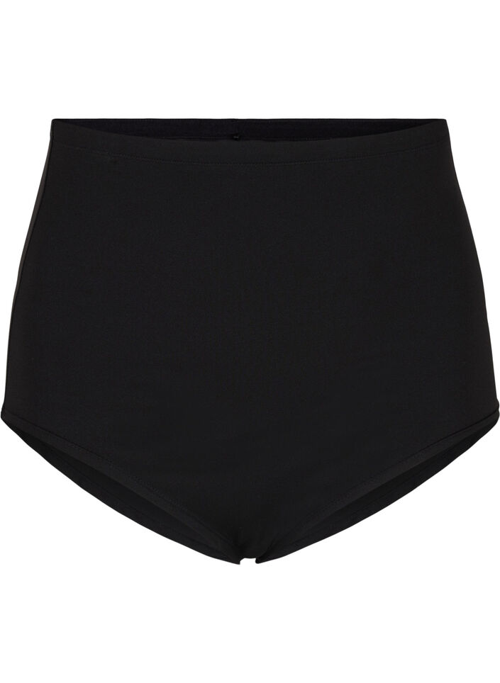 Light shapewear truse med høyt liv - Svart - Str. XXXL - Zizzi
